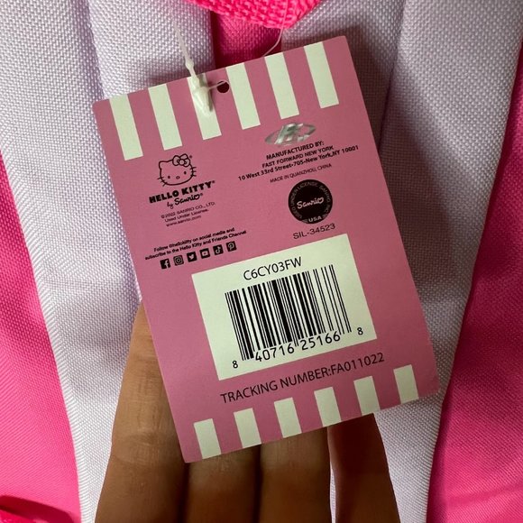 Sanrio | Bags | New Hello Kitty Hello Sunshine Sanrio Full Size Kawaii Backpack | Poshmark